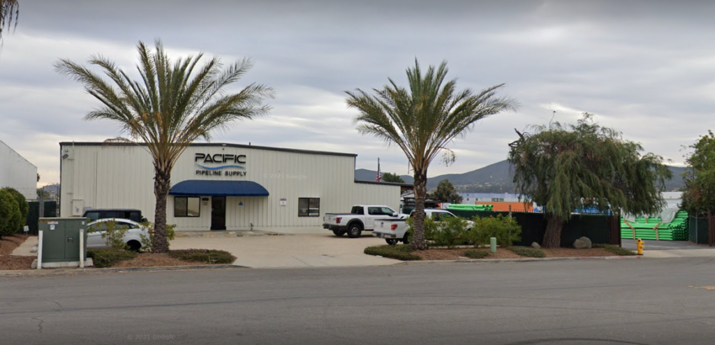 location - PACIFIC PIPELINE SUPPLY
